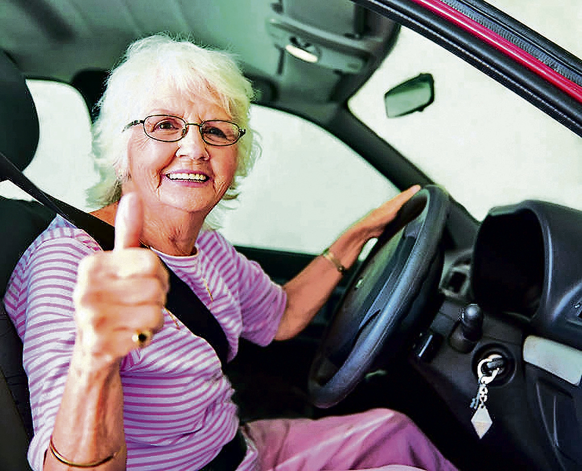 canfident driving grandma - Hallo Wochenende