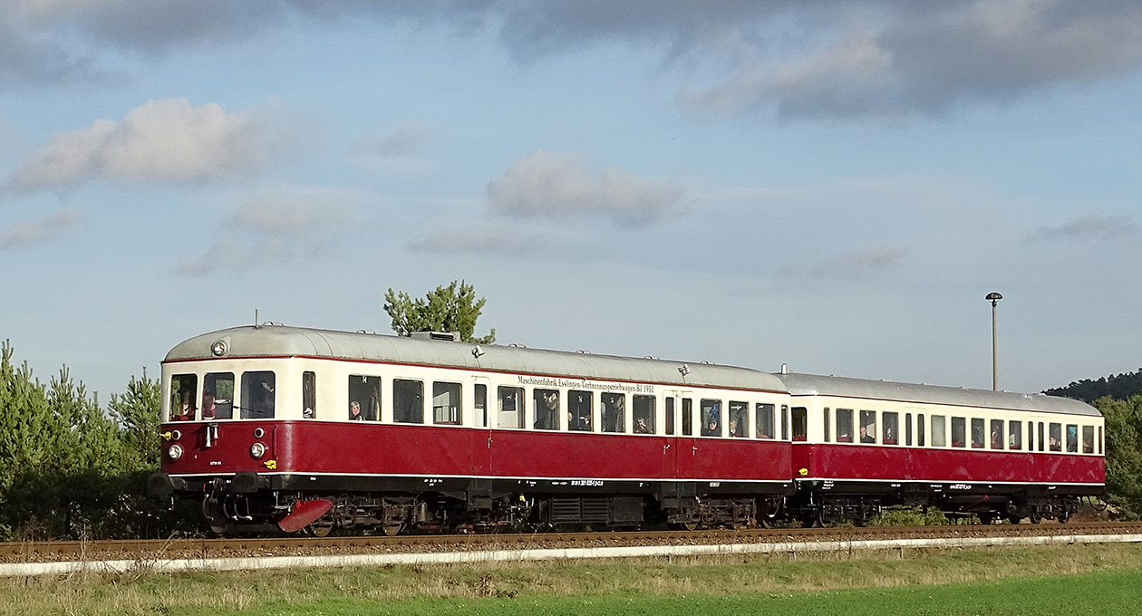 Mit dem Triebwagen von Salzgitter nach Staßfurth - Hallo Wochenende